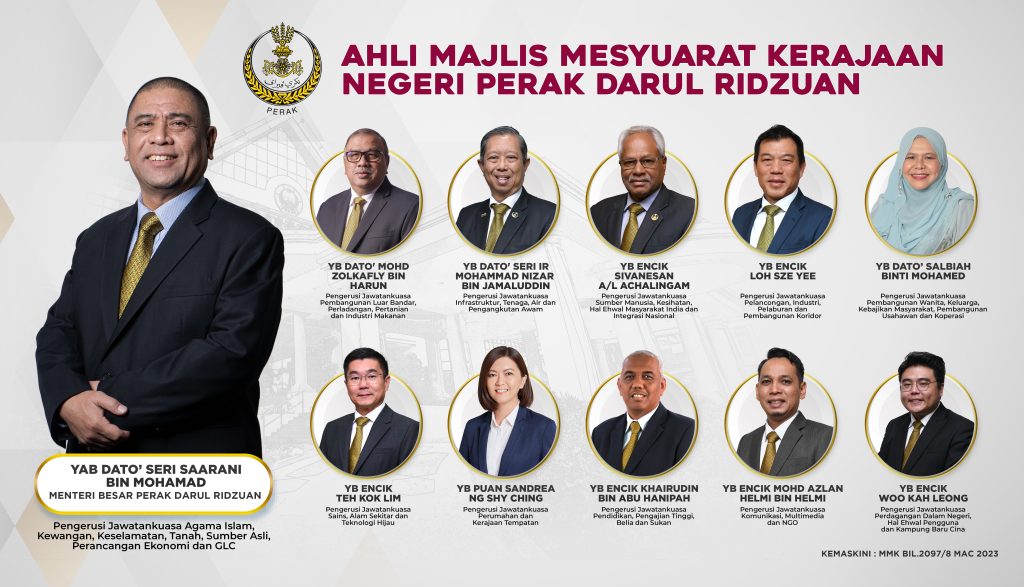 Majlis Mesyuarat Kerajaan (MMK) – Portal Rasmi Dewan Negeri Perak